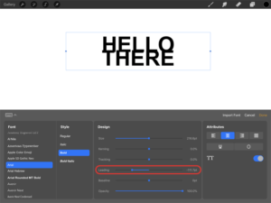 How to Use Text in Procreate and Tips for Basic Text Effects - Maple ...